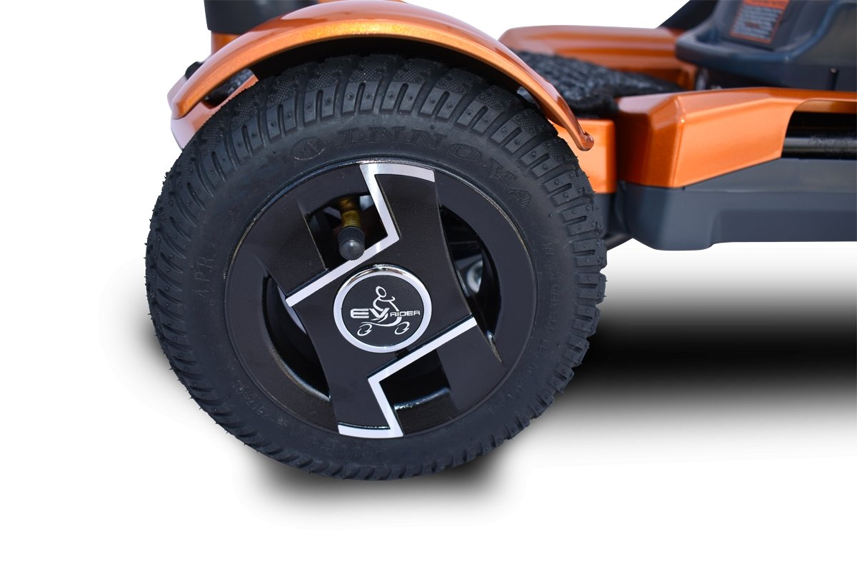 Ev Rider Teqno Scooter Automatic Folding At The Push Of A Button