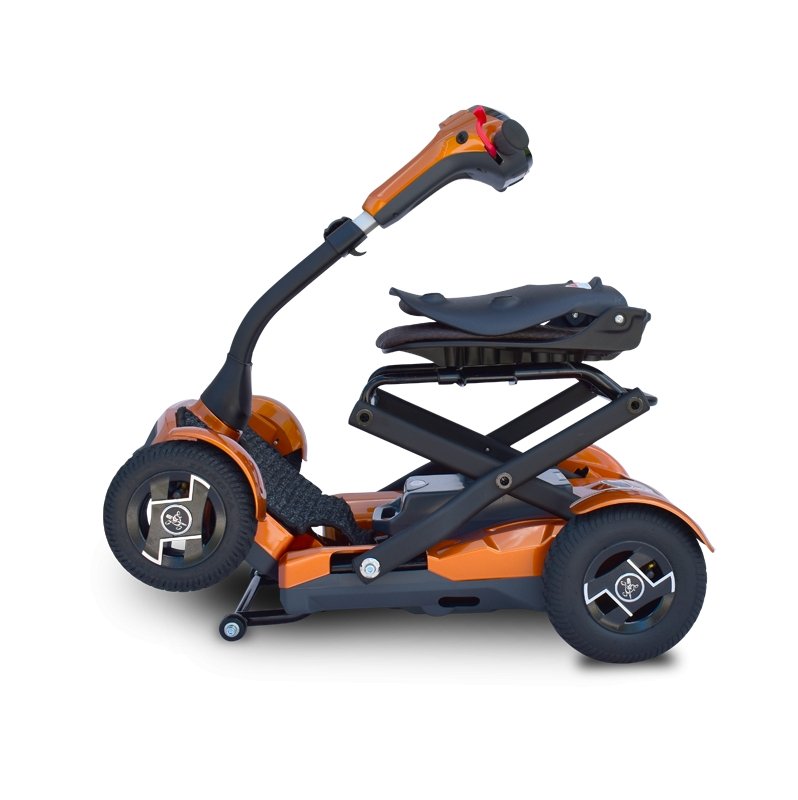 Ev Rider Teqno Scooter Automatic Folding At The Push Of A Button