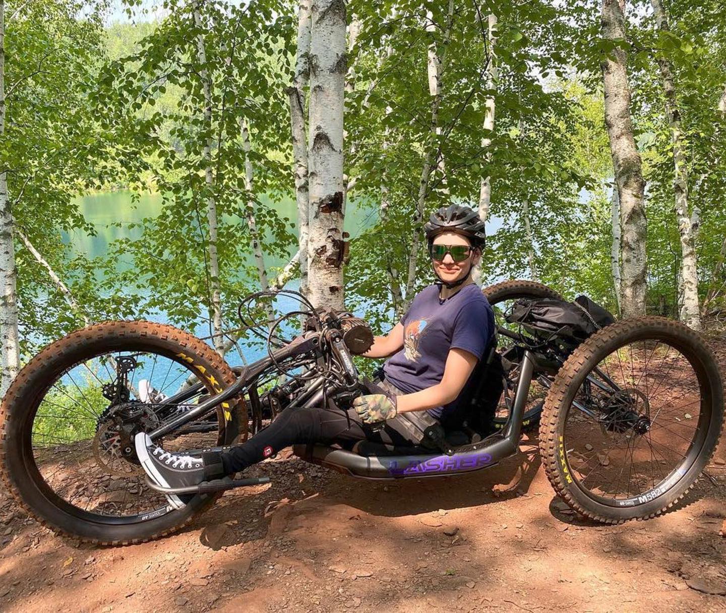 Lasher Sport ATH-FSe | E-Assist Adaptive Handcycle w Full Suspension ...