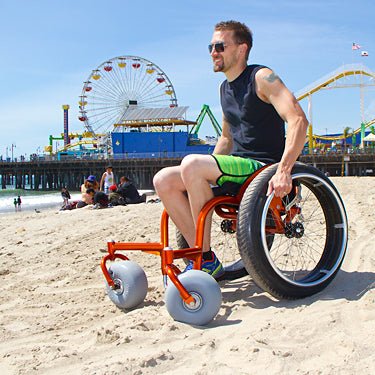 Lasher Beach Wheelchair – Rugged Manual Chair for Sand, Surf & Trails ...