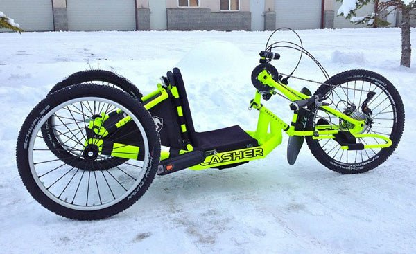 Lasher Sport ARCe - All-Terrain Electric Handcycle | Wheelchairs in Motion