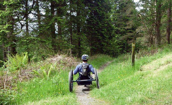 Lasher Sport ARCe - All-Terrain Electric Handcycle | Wheelchairs in Motion