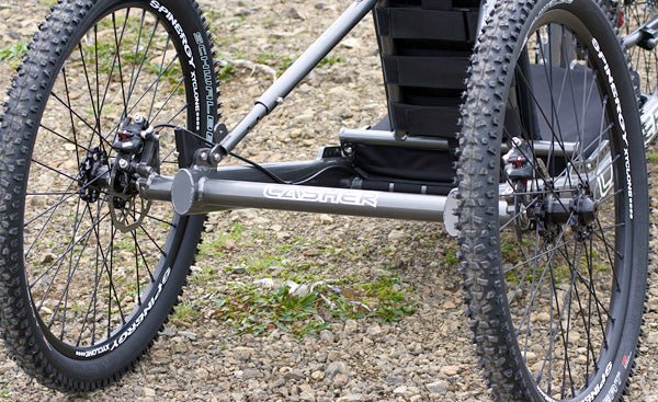 Lasher Sport ARCe - All-Terrain Electric Handcycle | Wheelchairs in Motion