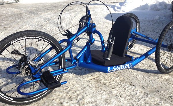 Lasher Sport ARCe - All-Terrain Electric Handcycle | Wheelchairs in Motion
