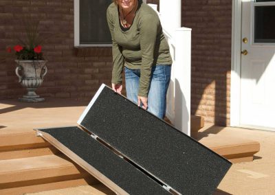 Go Anywhere w/Ease: Single Fold Ramp for Accessible Mobility ...